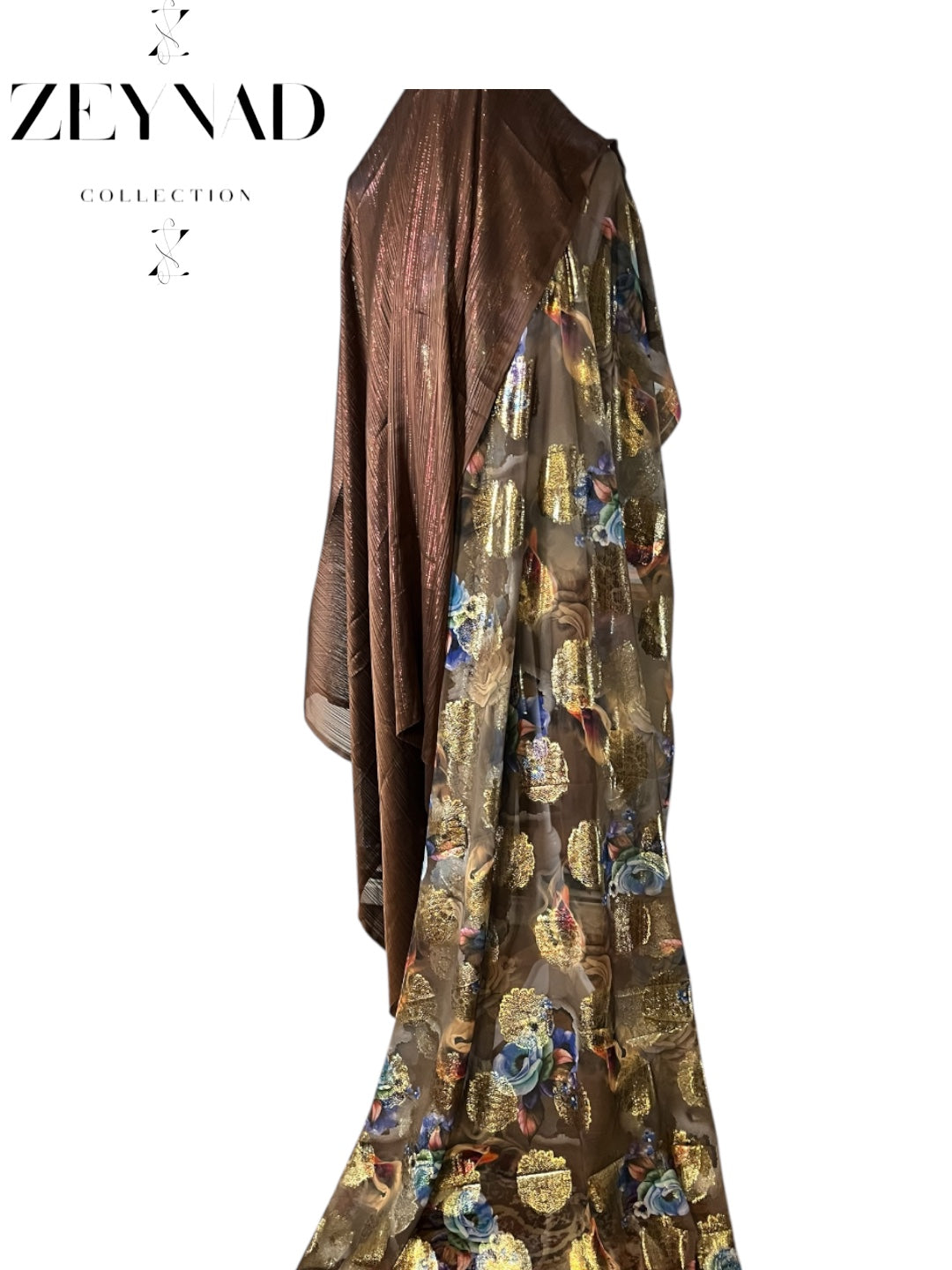 Brown & Beige chocolate Dirac set – zeynadcollection.com