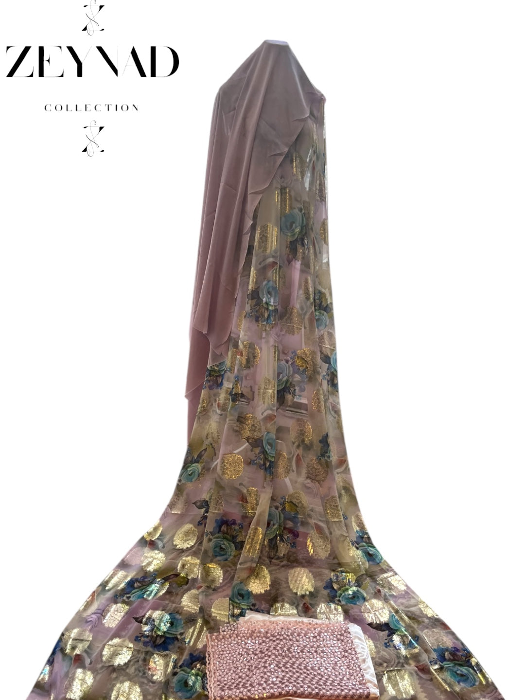 Classic light beige & pink Dirac set – zeynadcollection.com