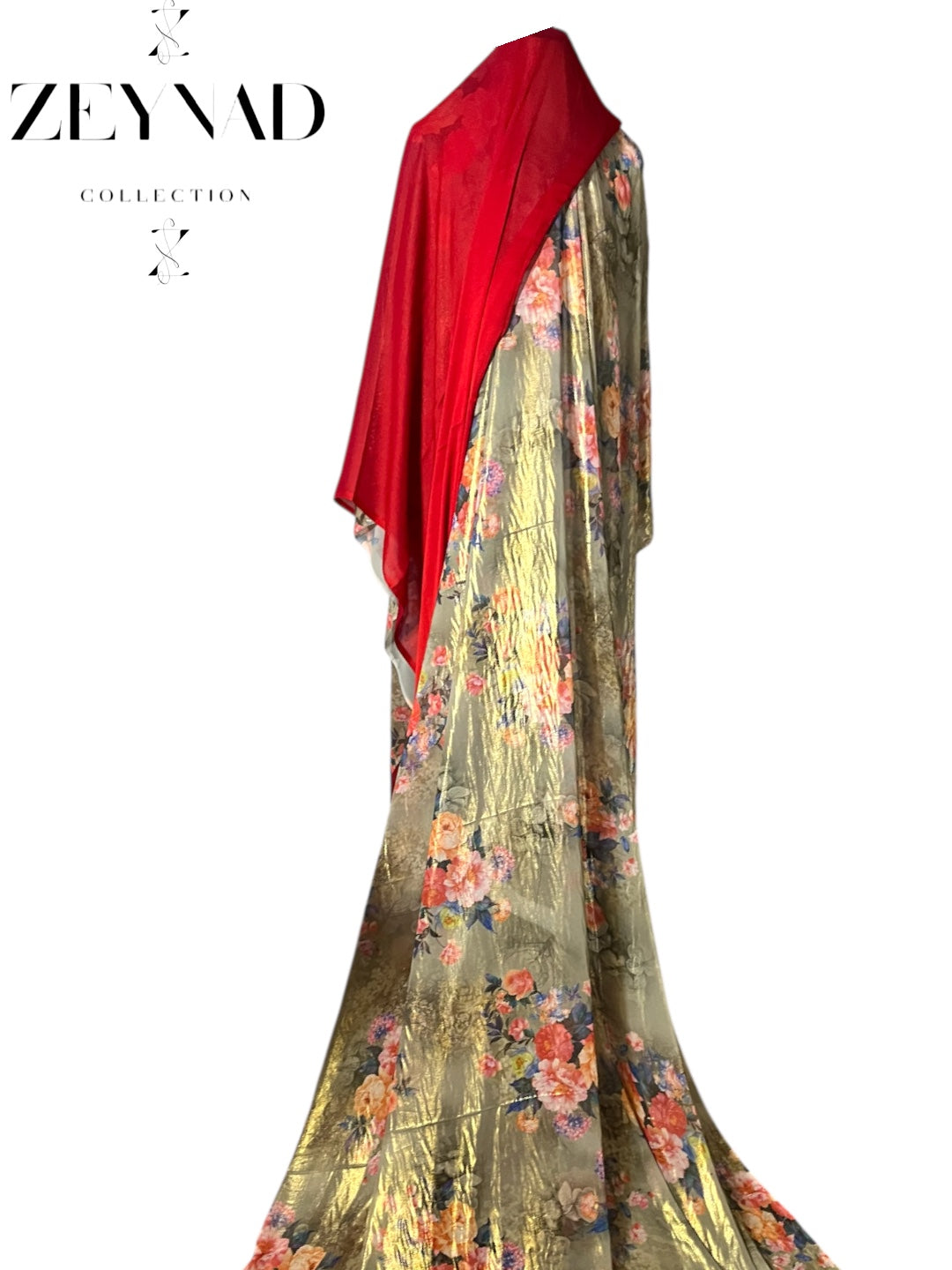 Crimson & original beige Dirac Set – zeynadcollection.com