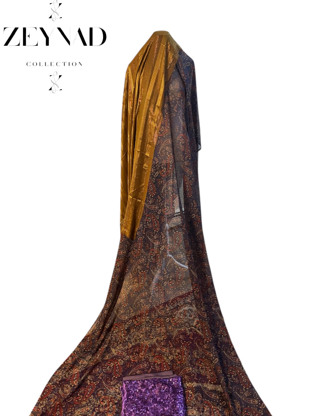 Wiil Original Brown & Gold Dirac Set – zeynadcollection.com